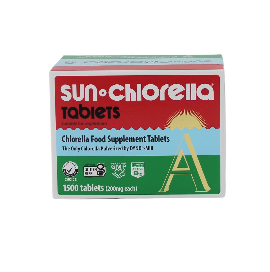 Sun Chlorella ‘A’ 1500 x 200mg Tablete – Sun Chlorella